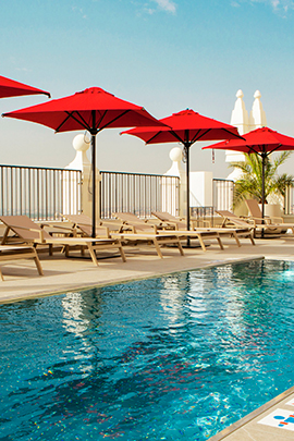 360° Rooftop Bar · The best terrace of Madrid in Riu Plaza España