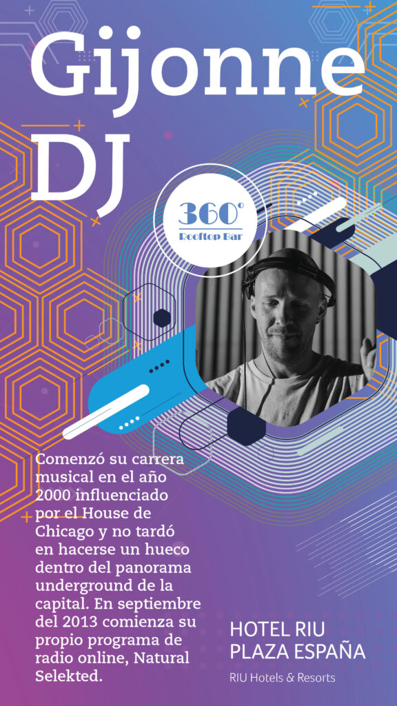 360° Rooftop Bar · The best terrace of Madrid in Riu Plaza España